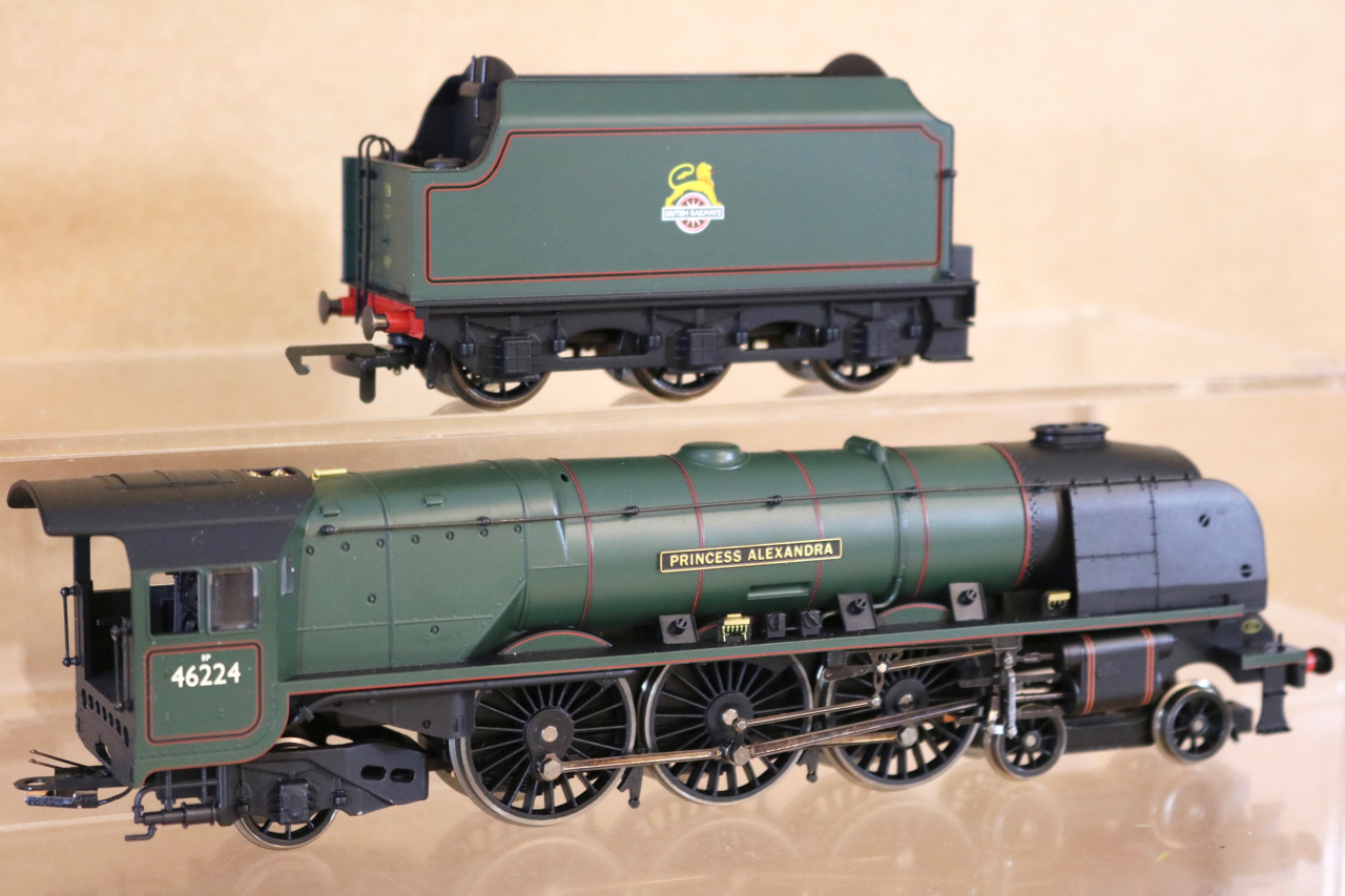 HORNBY TMC306 R2231 BR 4-6-2 PRINCESS CLASS LOCO 46224 princess ...