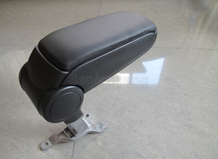 Leather Consoles Armrest Handrails Box for 2002-2006 AUDI A4 S4 Black ...