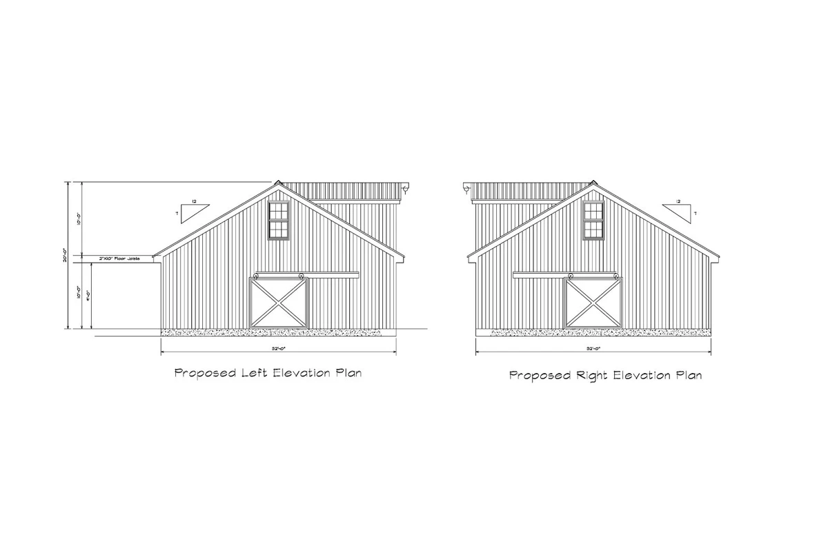 3 Horse Barn Plans