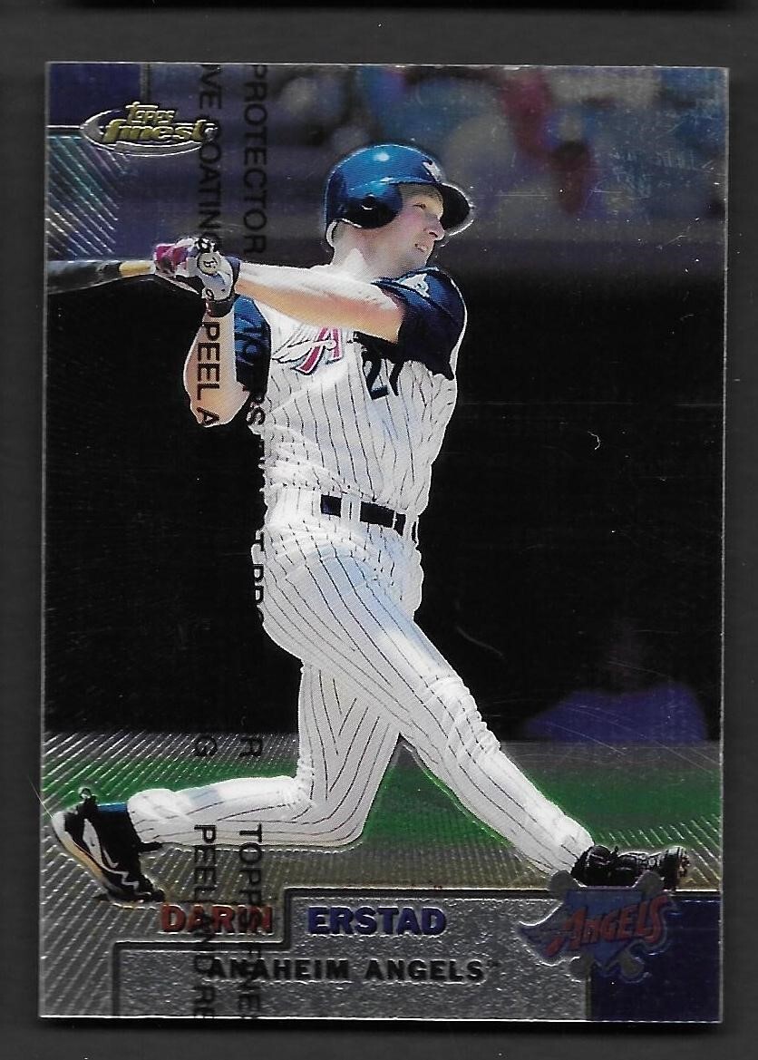 1999 Finest #1 Darin Erstad Anaheim Angels | eBay