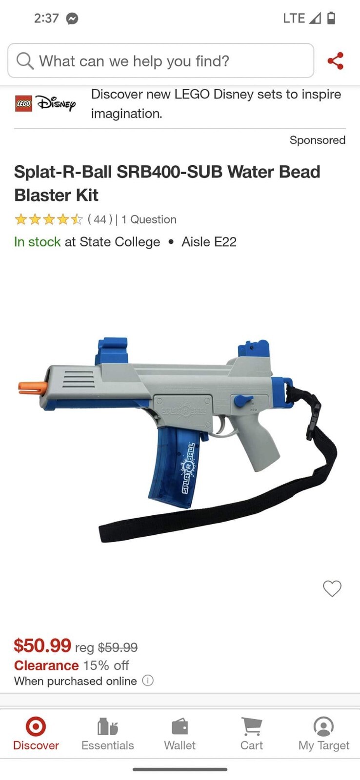 SplatRBall SRB400 Water Bead Blaster Kit - 950001 for sale online | eBay