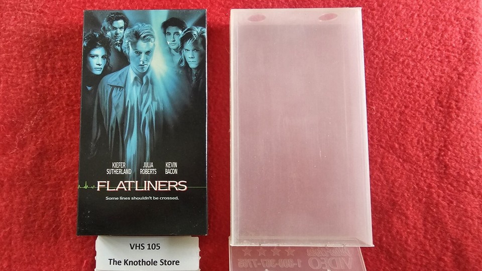 Flatliners (VHS, 1991) Kiefer Sutherland, Julia Roberts, Kevin Bacon ...