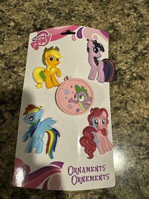 MY LITTLE PONY 5 PIECE CHRISTMAS ORNAMENT SET - AMERICAN GREETINGS 2015 ...