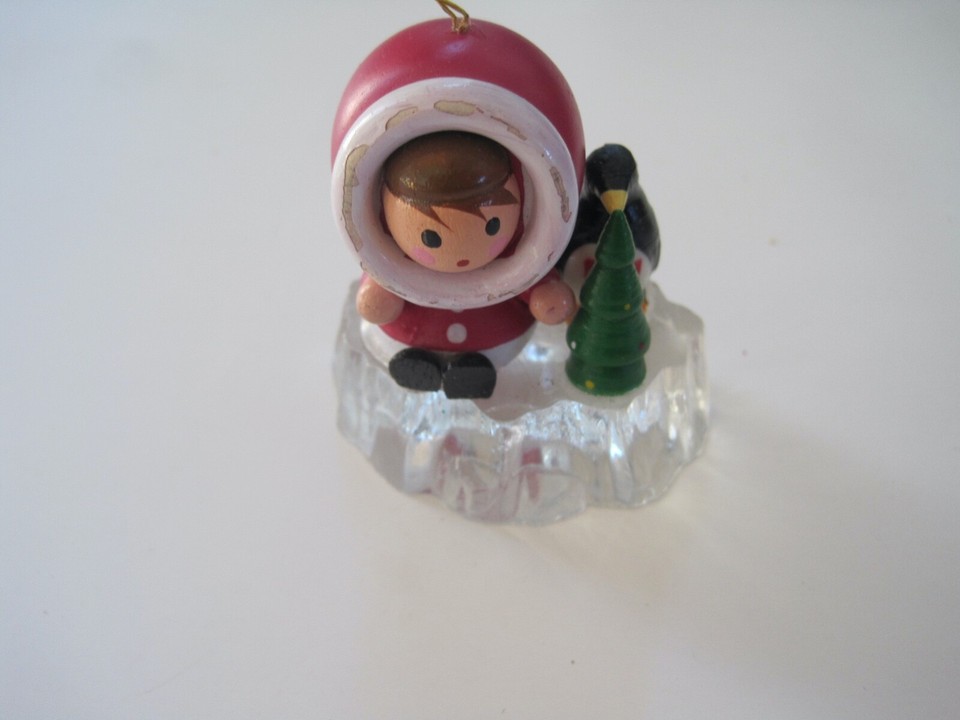 Pink Eskimo Christmas Ornament Early Frosty & Friends ???? Vintage | eBay
