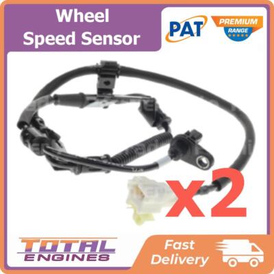 2x PAT Premium Wheel Speed Sensor Left fits Hyundai Sonata NF 2.0L 4Cyl ...