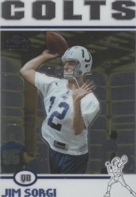 2004 Topps Chrome - Jim Sorgi #248 (RC) for sale online | eBay