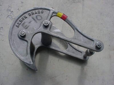 AKRON BRASS FIRE HOSE ROPE EDGE ROLLER FIREMAN FIRE DEPT FIREFIGHTER | eBay