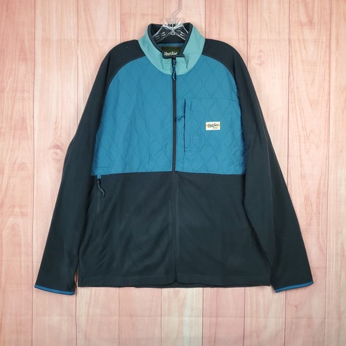 Howler Brothers Heed The Call Talisman Fleece Jacket Mens XL Blue Black ...