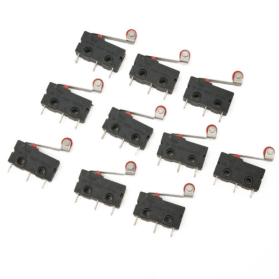 Versatile Kw123 PCB Microswitch with Roller Lever for Cross Border E ...