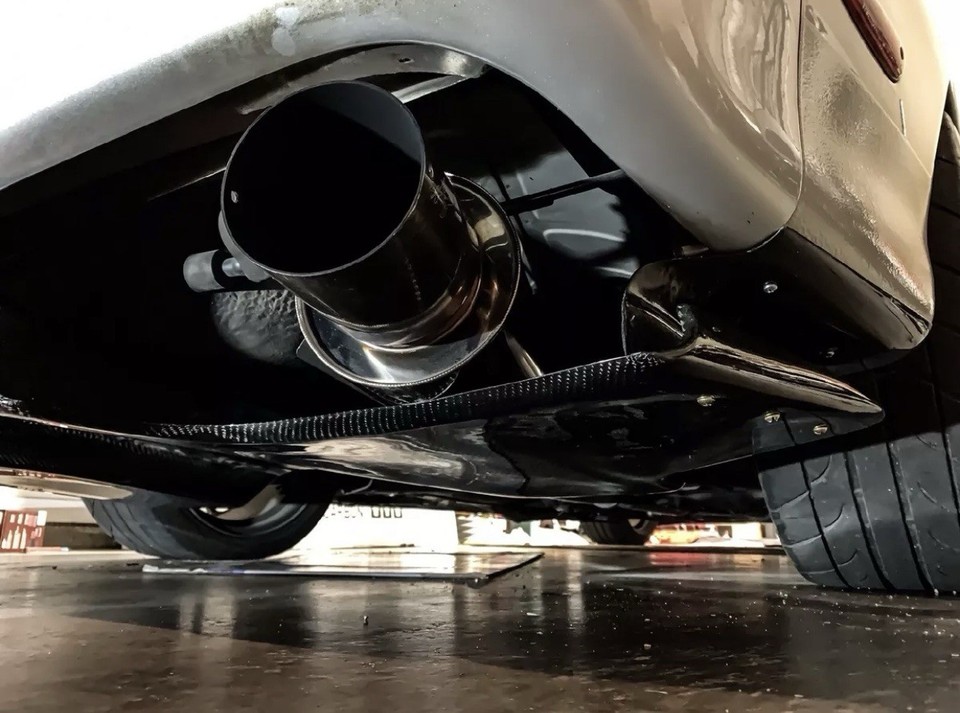 RE Amemiya Style Pro Rear Diffuser In Carbon Fiber For RX7 FD3s 93-02 ...