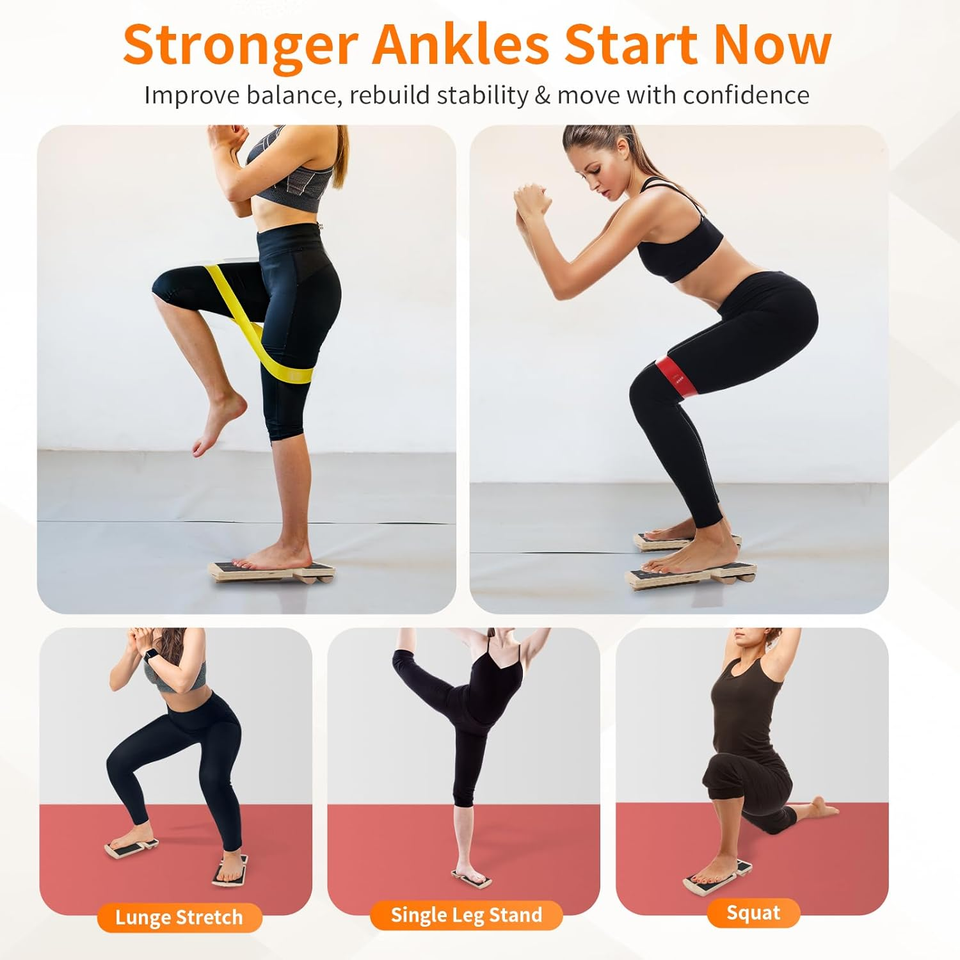 Ankle Balance Board Foot Strengthener - Single Leg Balance Board Foot ...