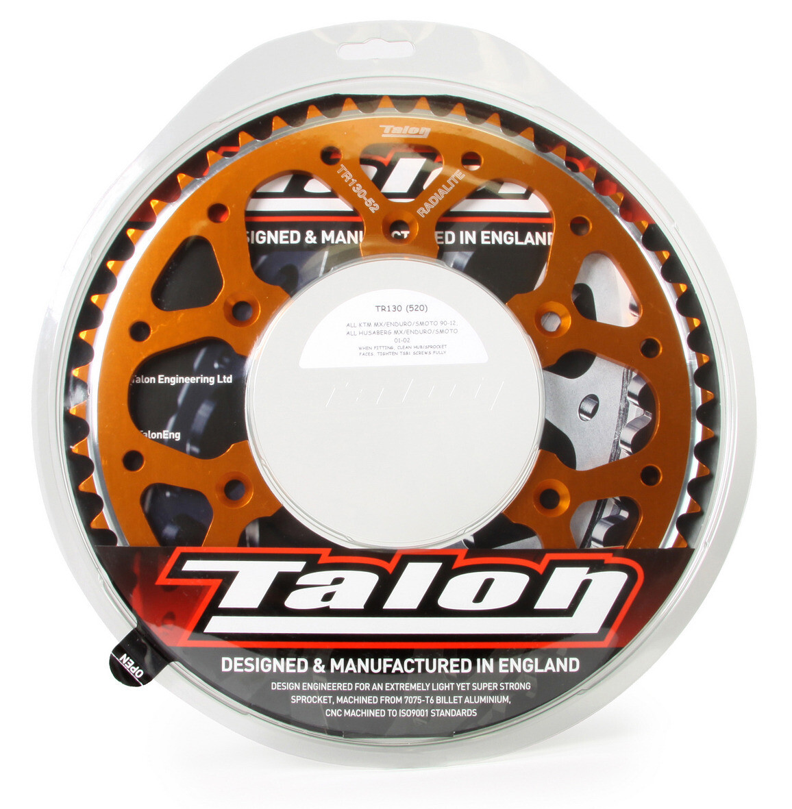 KTM 690 2010 - 2013 47T Talon Alloy Rear Sprocket Orange | eBay