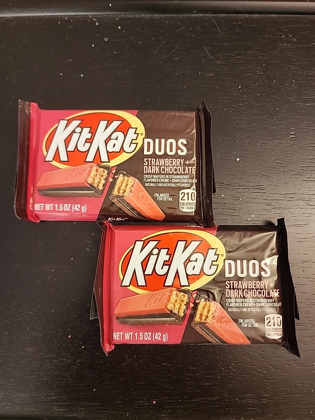 Kit Kat DUOS Strawberry & Dark Chocolate, Two 1.5oz Bars | eBay