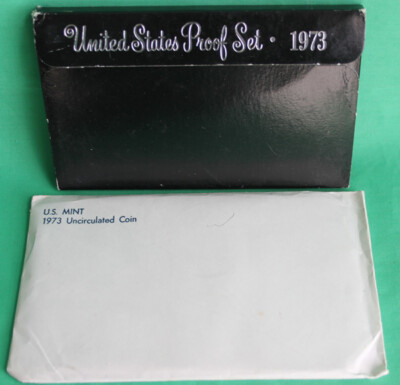1973 Proof & Uncirculated Annual US Mint Coin Sets PDS 18 Coins | eBay