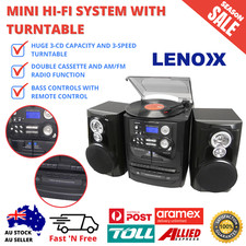 Lenoxx Electronics CD7400N Mini Hi-Fi with CD Player for sale online | eBay