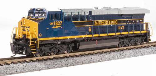 BLI 8619 N Scale GE ES44AC Diesel CSX 1827 Paragon4 (Baltimore & Ohio ...