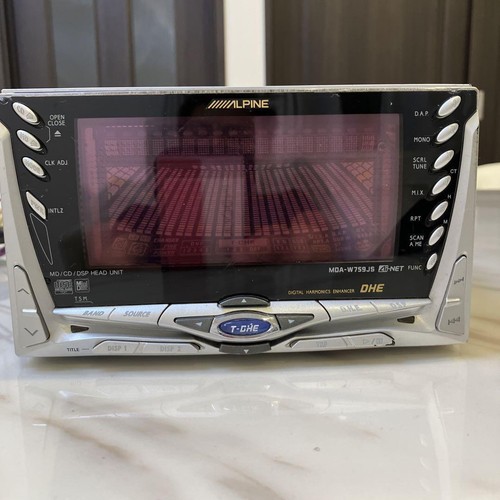 Alpine High Sound Quality CD MD DSP/HEAD UNIT MDA-W759JS:JP | eBay
