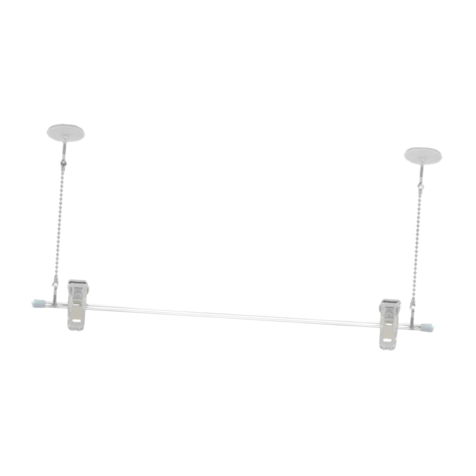 Ceiling Sign Hanger Support Picture Hanging Hooks for Store Sign Board ...