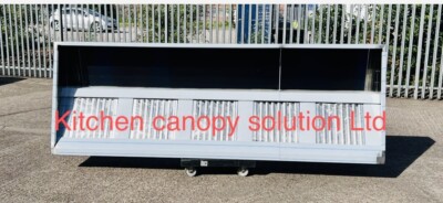 Canopy 3600x1200 Kitchen Stainless Steel Hood 12ft Gas Interlock ...
