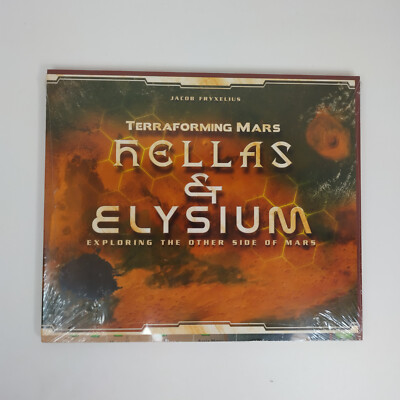 Terraforming Mars: HELIAS & ELYSIUM Expansion Board Map Stronghold ...