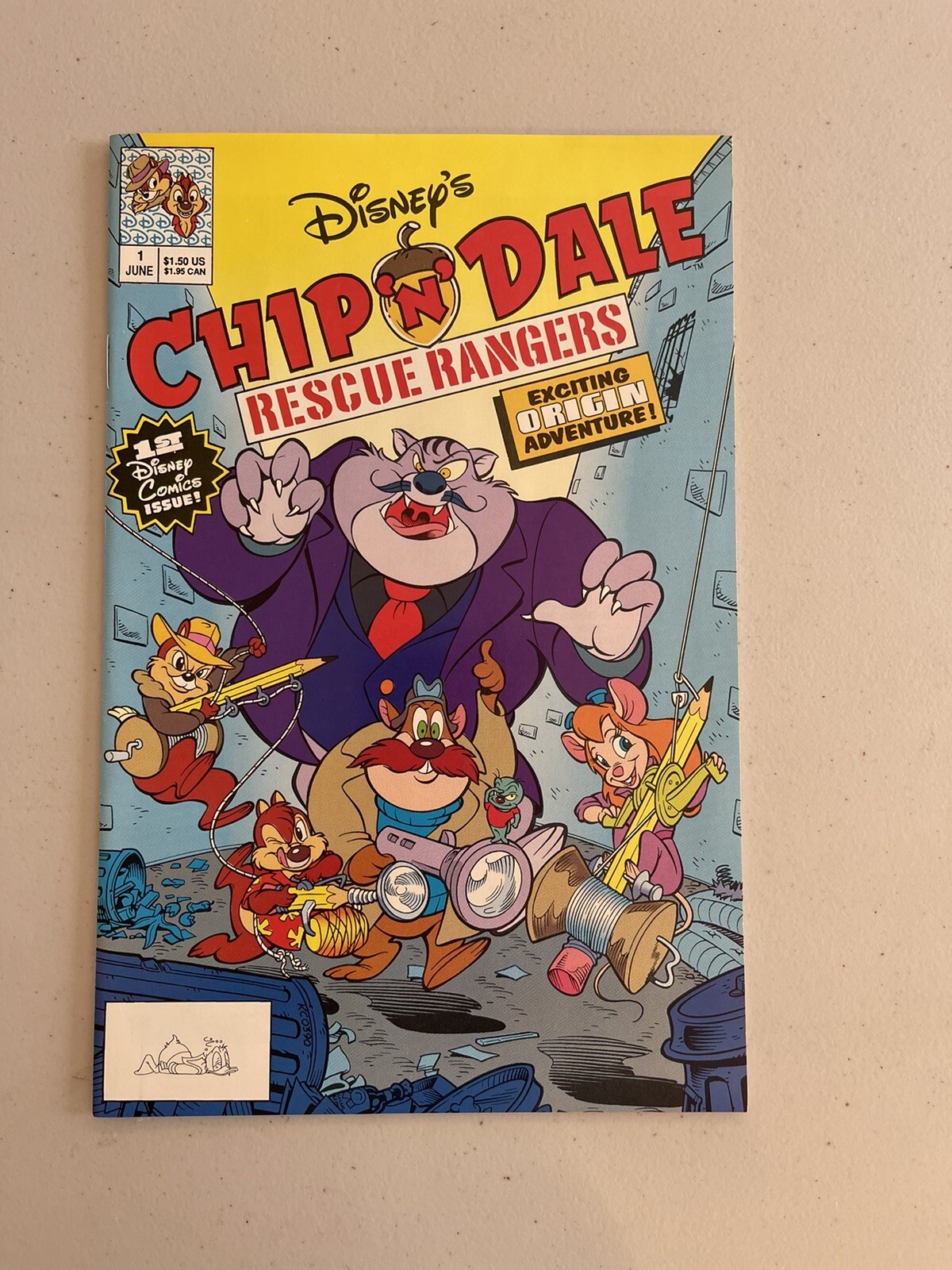 Disney’s Chip’n’Dale Rescue Rangers #1 June 1990 (Hi-Grade) NM | eBay