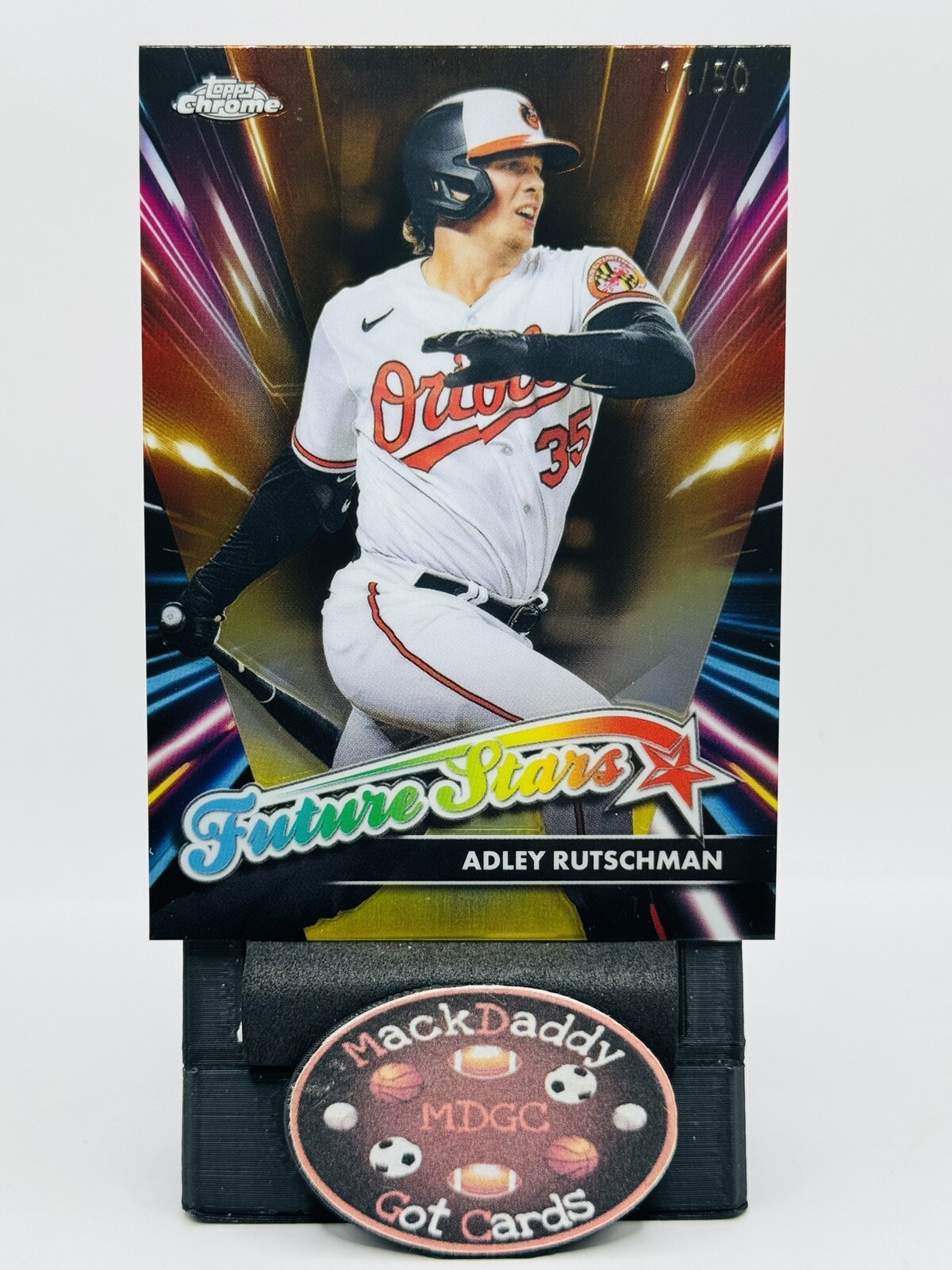 2024 Topps Chrome - Future Stars Gold Refractor #FS-1 Adley Rutschman ...