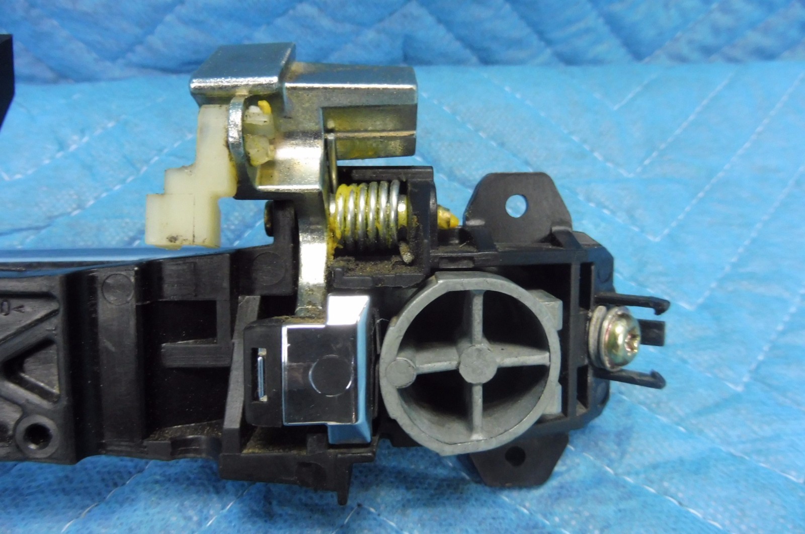 Lexus LS430 Front Passenger Door Handle W/Frame Dark Green:6S6 01 02 03 ...