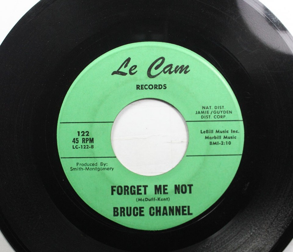 50'S & 60'S 45 Bruce Channel - Going Back To Louisiana / Forget Me Not ...