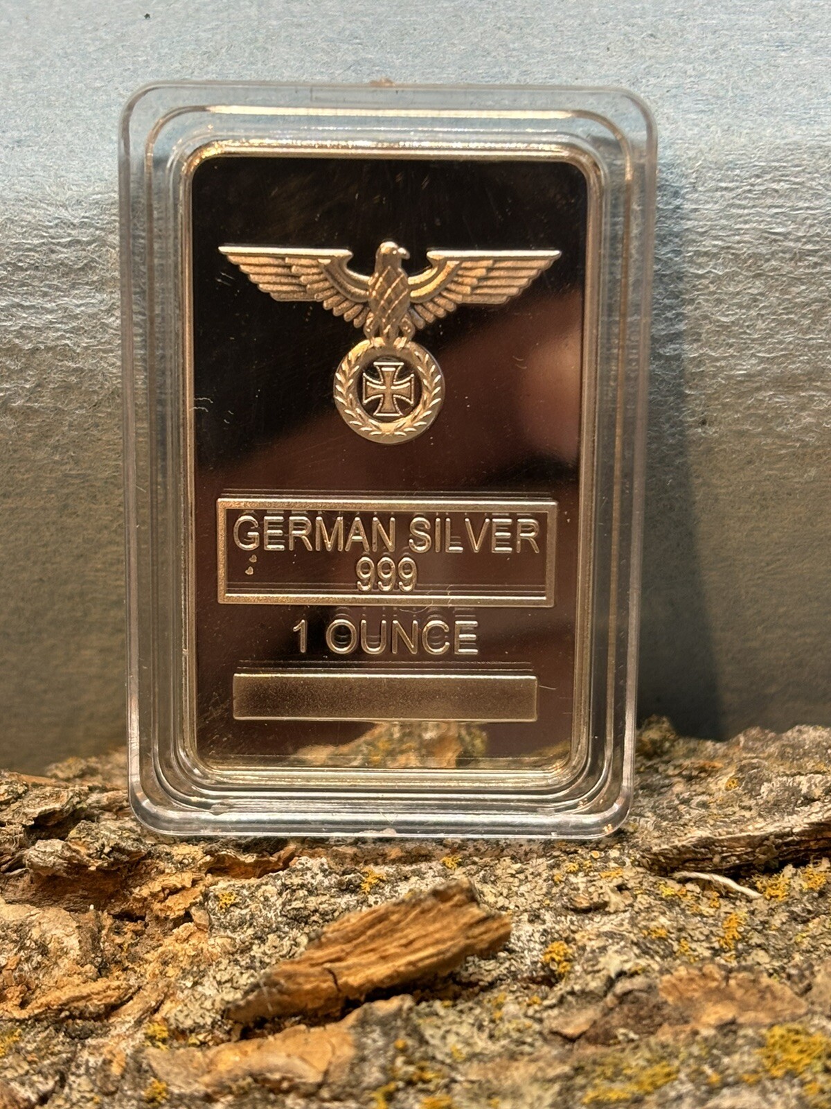 (1) 1oz. Iron Cross Design German Silver Bar | eBay