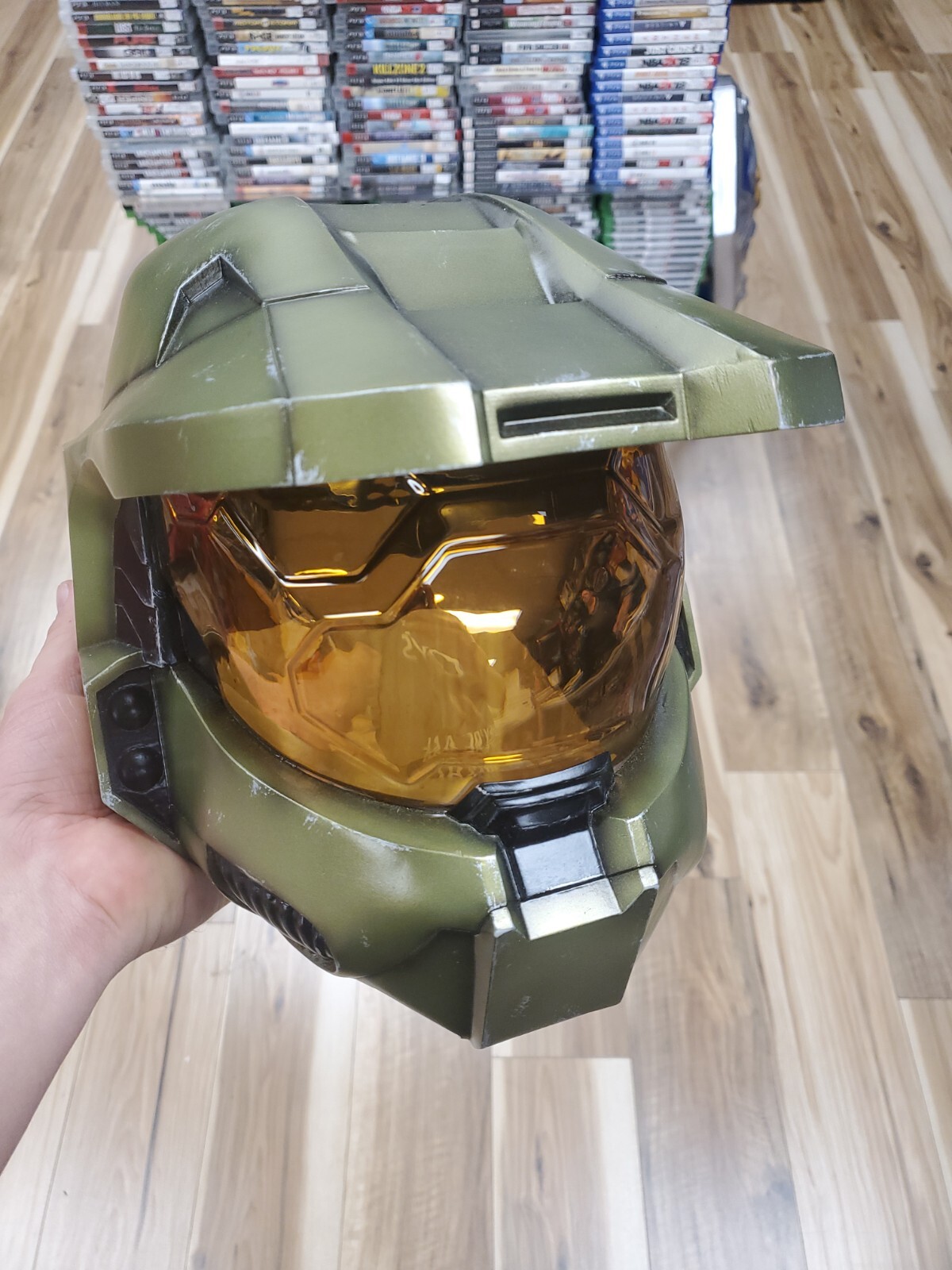 HALO Infinite master Chief helmet cosplay WEARABLE 1/1 SCALE ...
