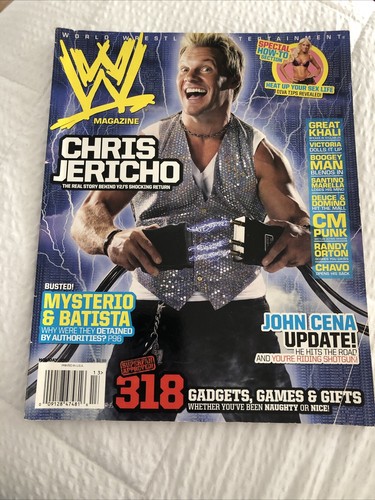 WWE Wrestling Magazine Holiday 2007 Jericho Cover Cody Rhodes John Cena ...