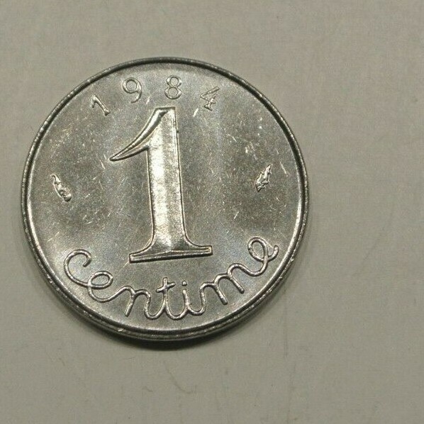 Symbole De 1 Centime National Sides