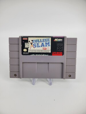 College Slam (Super Nintendo SNES, 1996) Cart Only | Tested | eBay
