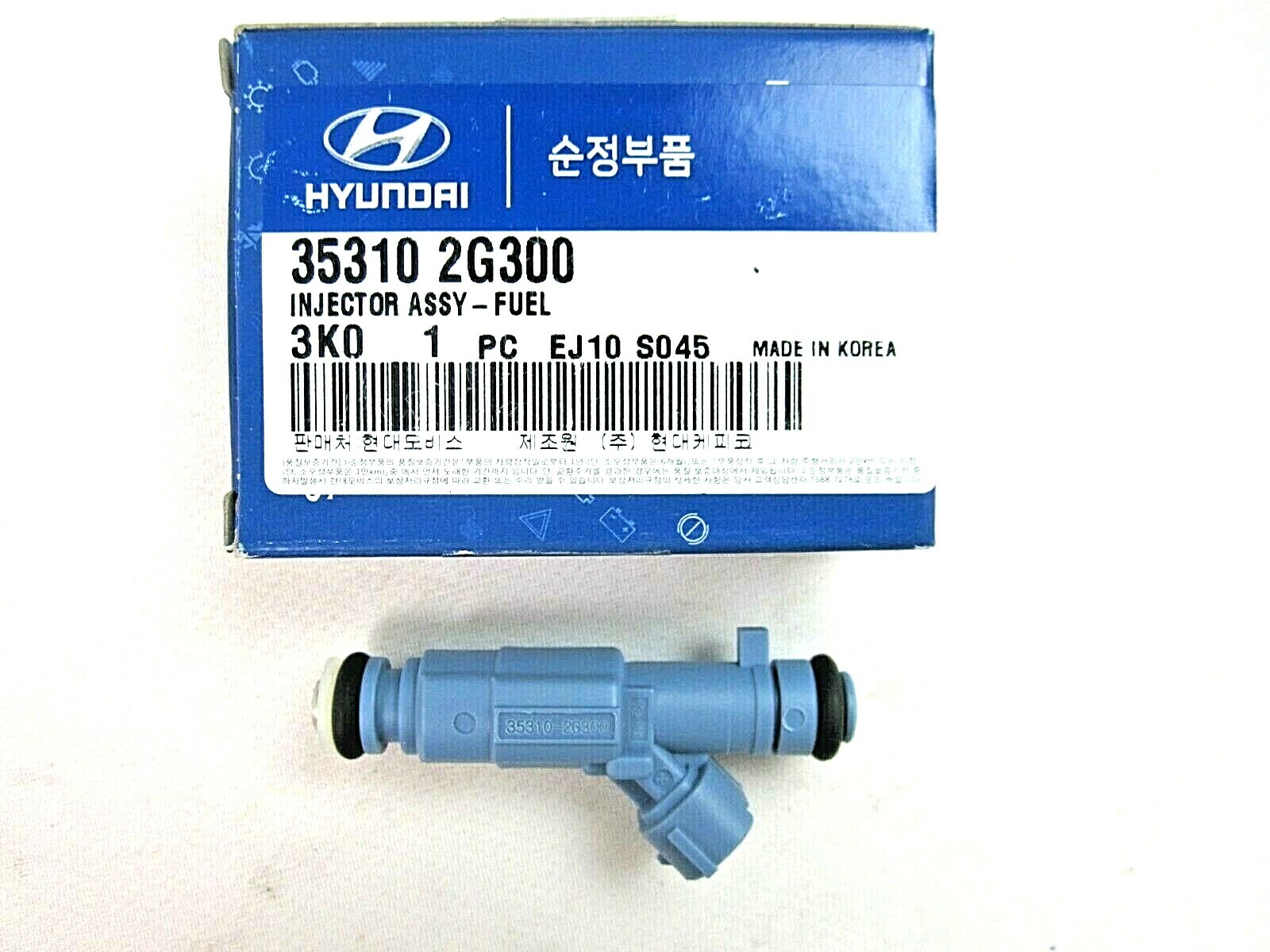 4PCs ! GENUINE ! FUEL INJECTOR FOR 10-15 HYUNDAI 09-16 KIA 2.4L OE ...