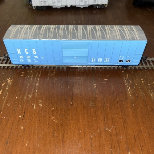 HO Kansas City Southern 50ft FMC SD Rib-Side Box Car | eBay
