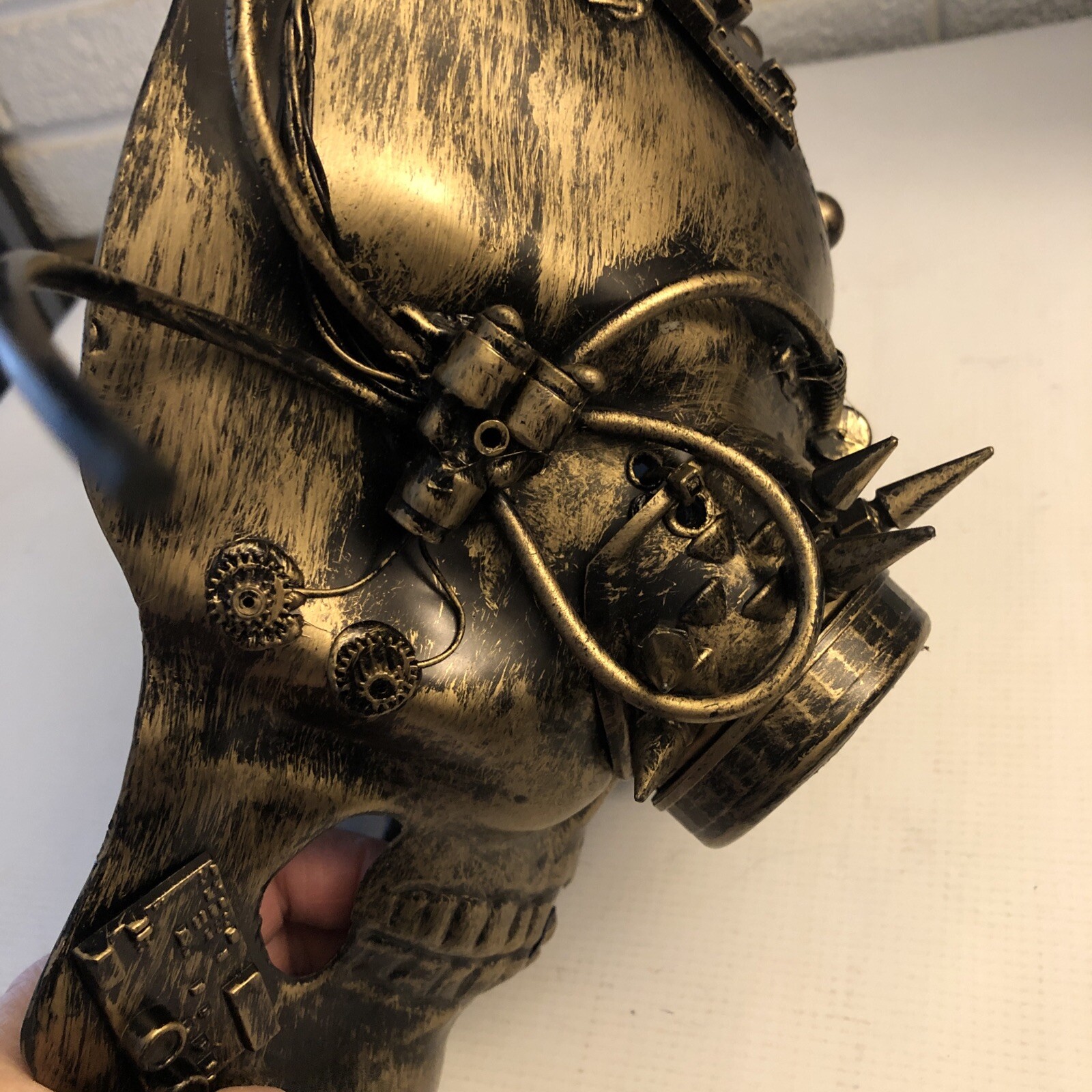 Steampunk Mask Cosplay Wolf Mask Fox Cat Robot Masque… - Gem