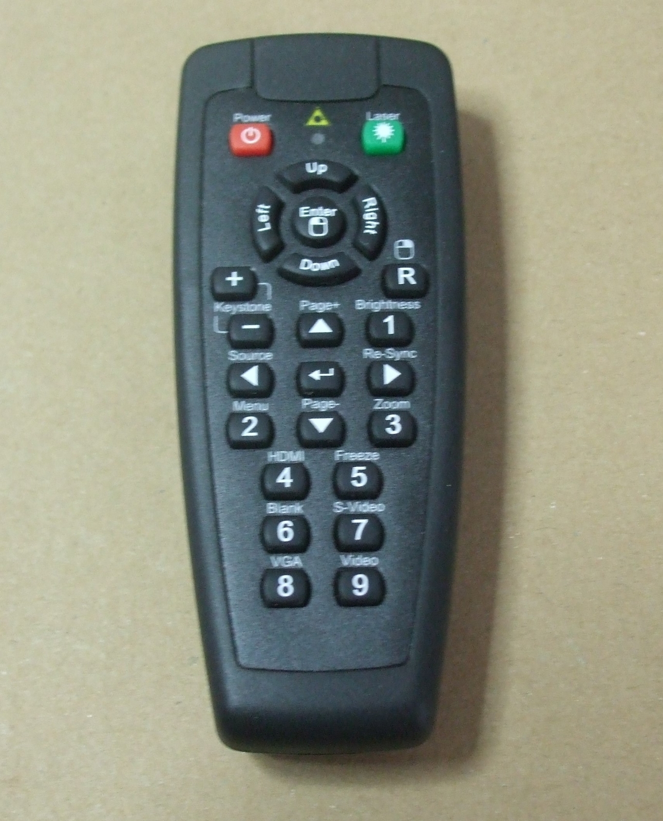 Bontech Genuine Projector Remote Control with Laser Pointer L-2401 ...