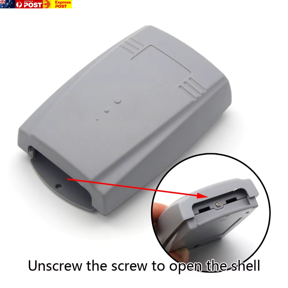 Universal 433Mhz Remote Control Garage Door Receiver 2CH 12V 24V ...