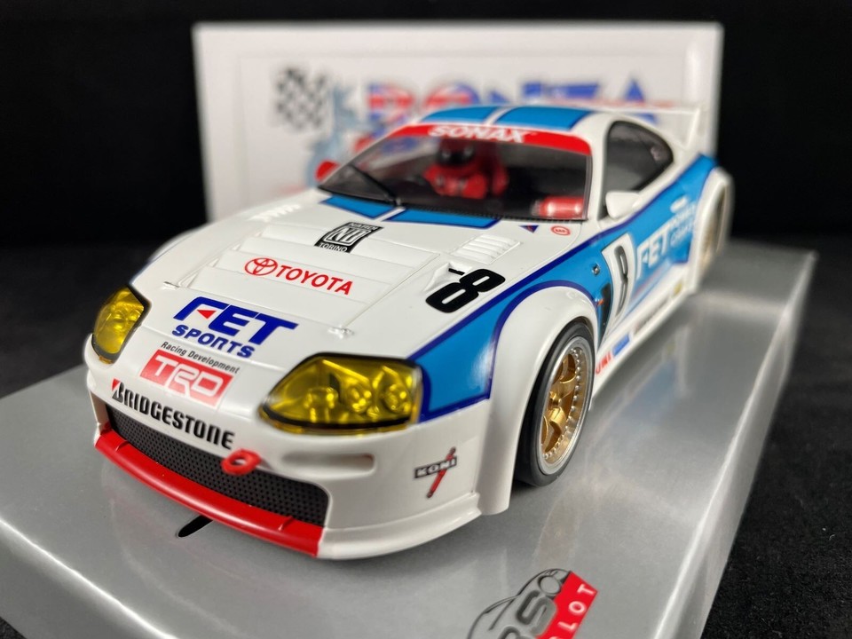 RS0264 REVO SLOT TOYOTA SUPRA GT JGTC FET POWER CRAFT #8 1:32 SCALE ...