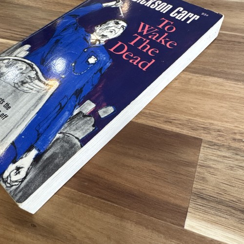 To Wake the Dead : A Dr. Gideon Fell Mystery by John Dickson Carr (1965 ...