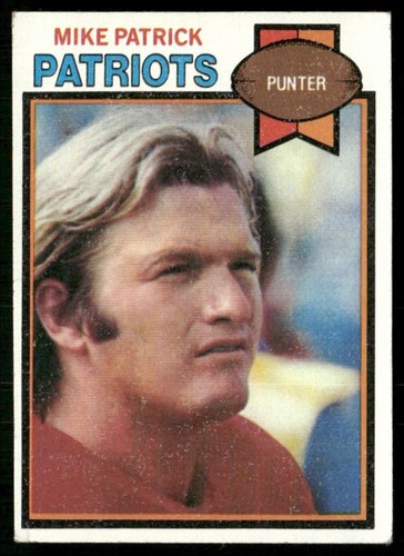 1979 Topps Mike Patrick New England Patriots #158 | eBay