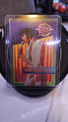 The Elvis Collection Cards Hard Headed Woman 28 of 40 Holographic | eBay