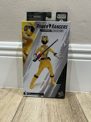 Power Rangers Lightning Collection RPM Yellow Ranger 6" Figure Hasbro ...