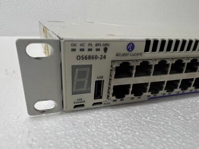 Alcatel-Lucent OS6860-24 Omniswitch 6860-24 24-Port + 4X SFP Port ...