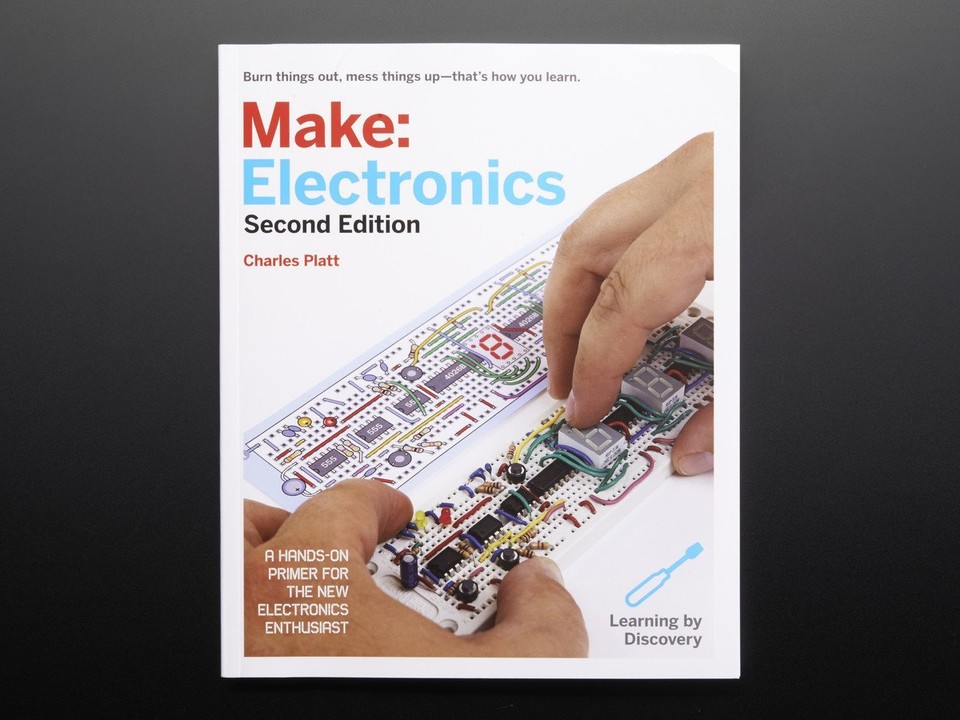 Make: Electronics 2nd Edition Component Pack 1, 2, or 3 Learn Beginner ...