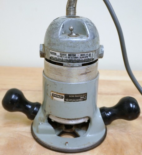 Vintage Stanley Industrial Router 90008 w/Stanley base 82901 | eBay