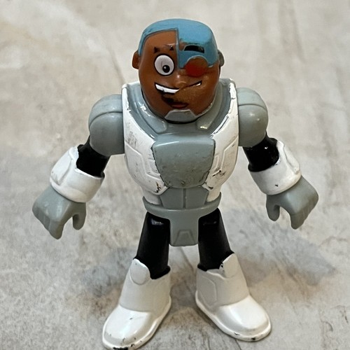 Fisher-Price Imaginext Teen Titans Go! Cyborg Collectible Toy Figure ...