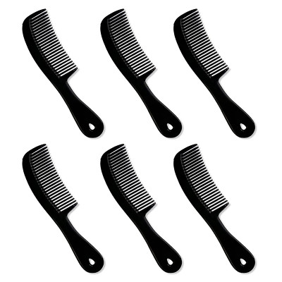 Combs for Men Pack of 6, Pocket Combs for Men, Hair Comb Set, Beard ...