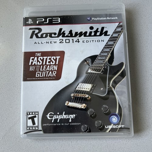 Rocksmith 2014 Edition Sony Playstation 3, PS3 Preowned With Manual | eBay