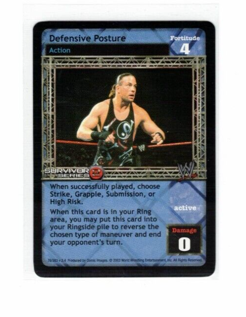 WWE Raw Deal Card: Defensive Posture SS2- Rob Van Dam | eBay